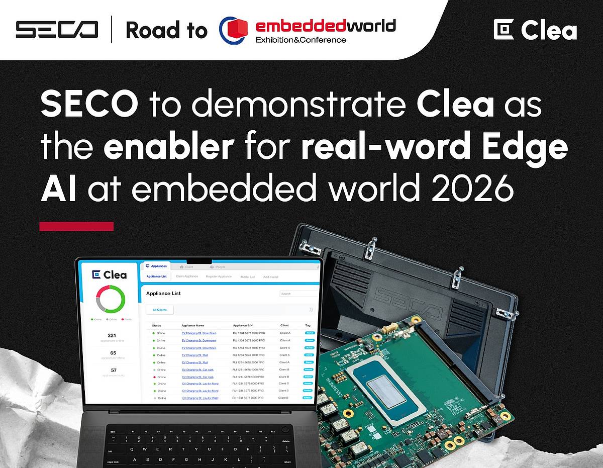 SECO: SECO to demonstrate Clea as the enabler of real-world Edge AI at ...